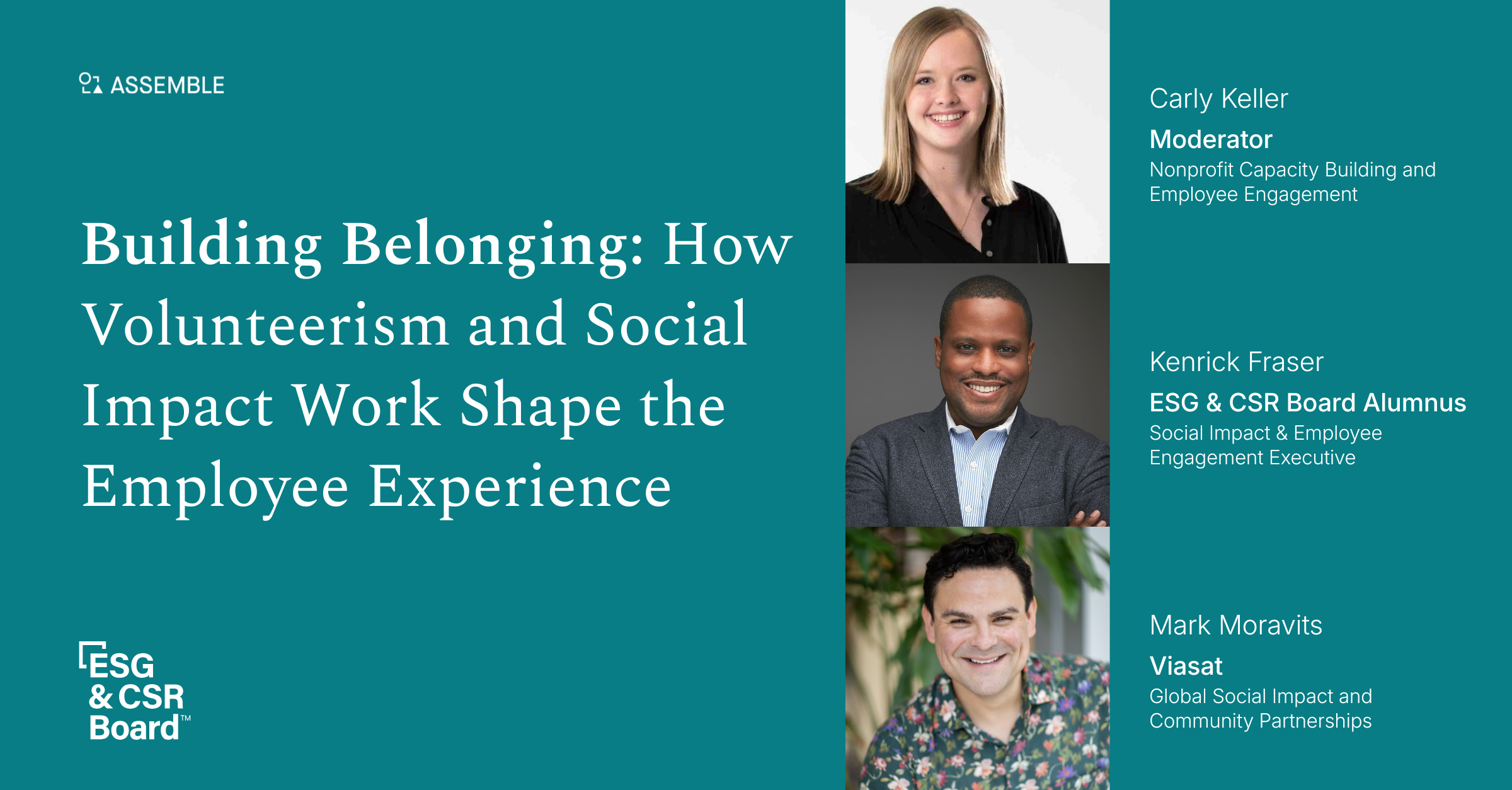 Building Belonging: How Volunteerism and Social Impact Work Shape the ...