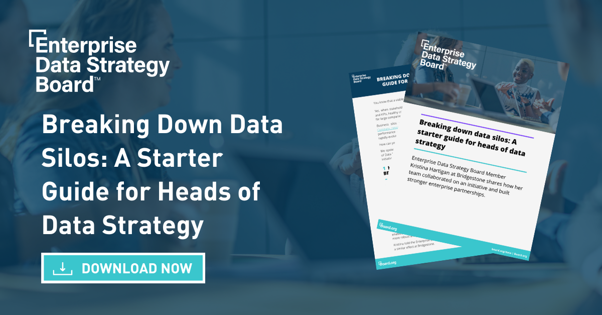 Breaking down data silos: A starter guide for heads of data strategy