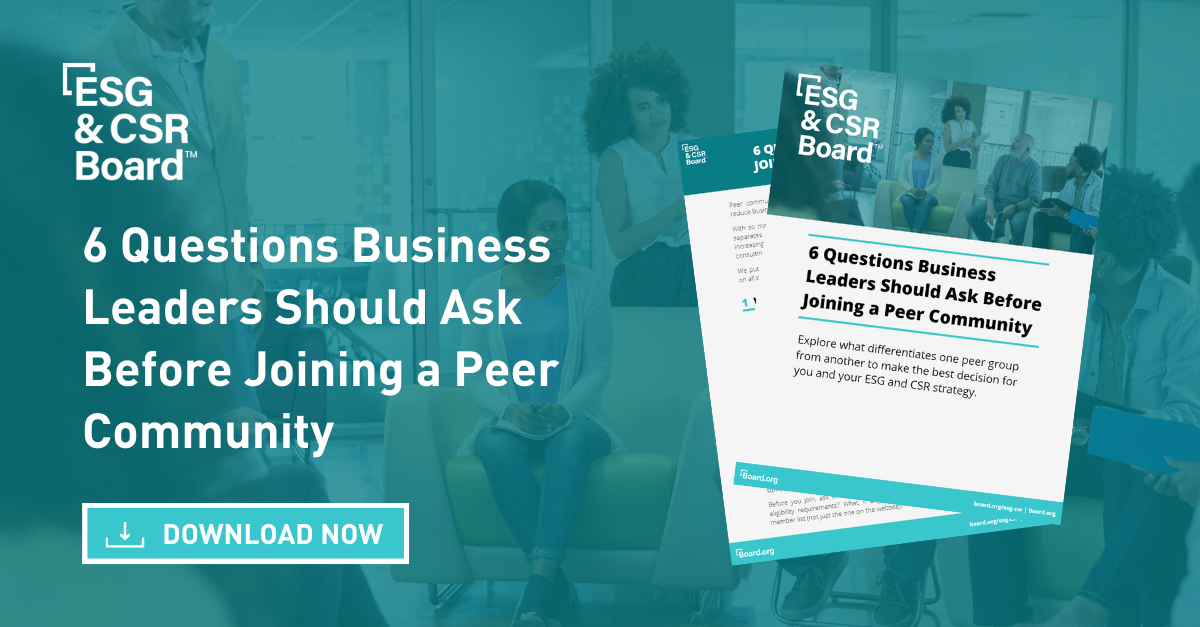 6 Questions Business Leaders Should Ask Before Joining a Peer Community