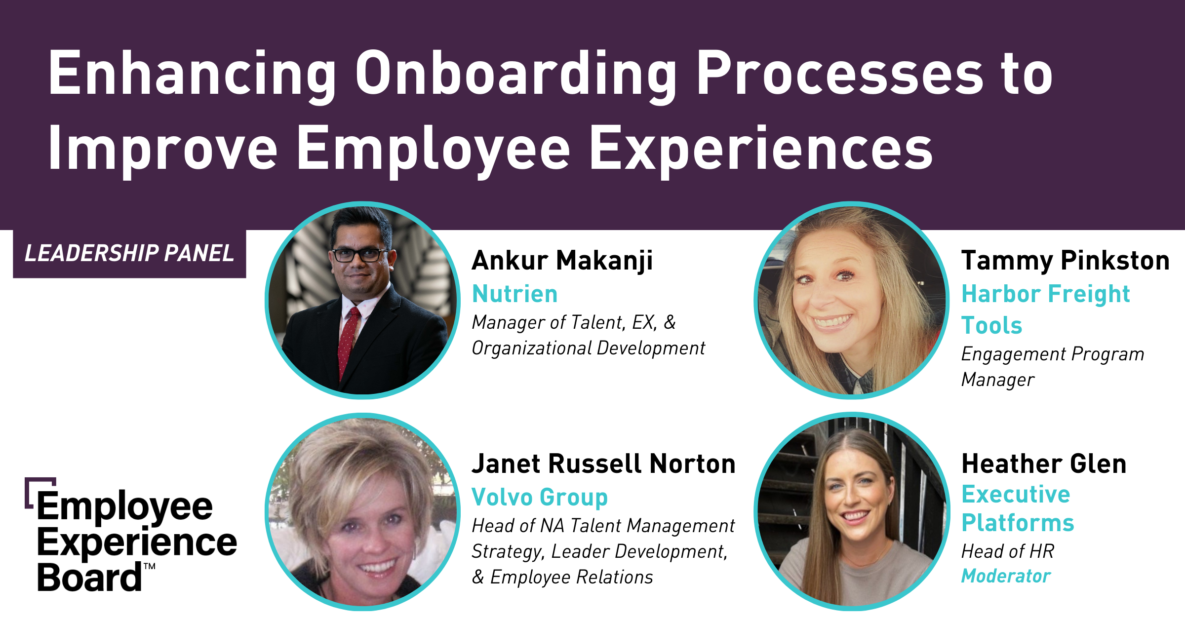 Panel on Enhancing Onboarding Processes to Improve Employee Experiences