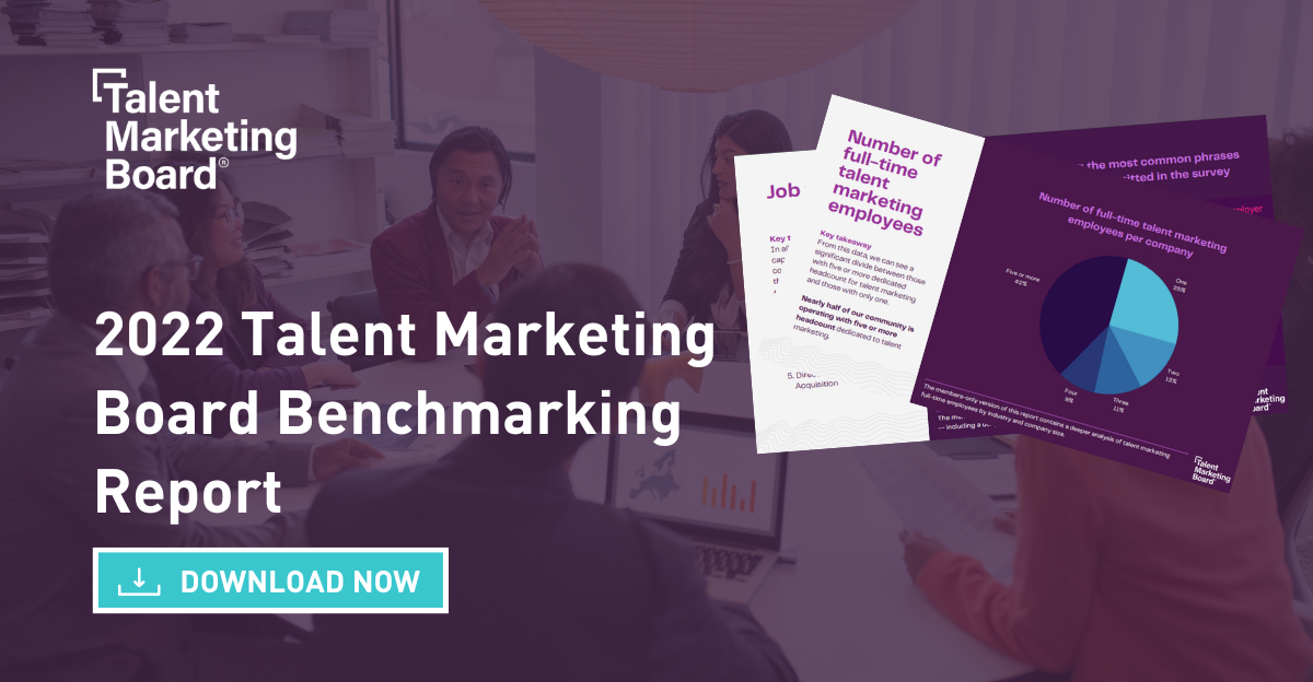 2022 Talent Marketing Board Benchmarking Report