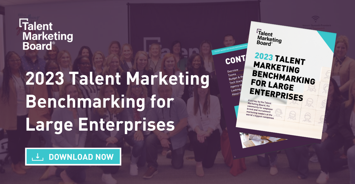 2023 Talent Marketing Benchmarking for Large Enterprises