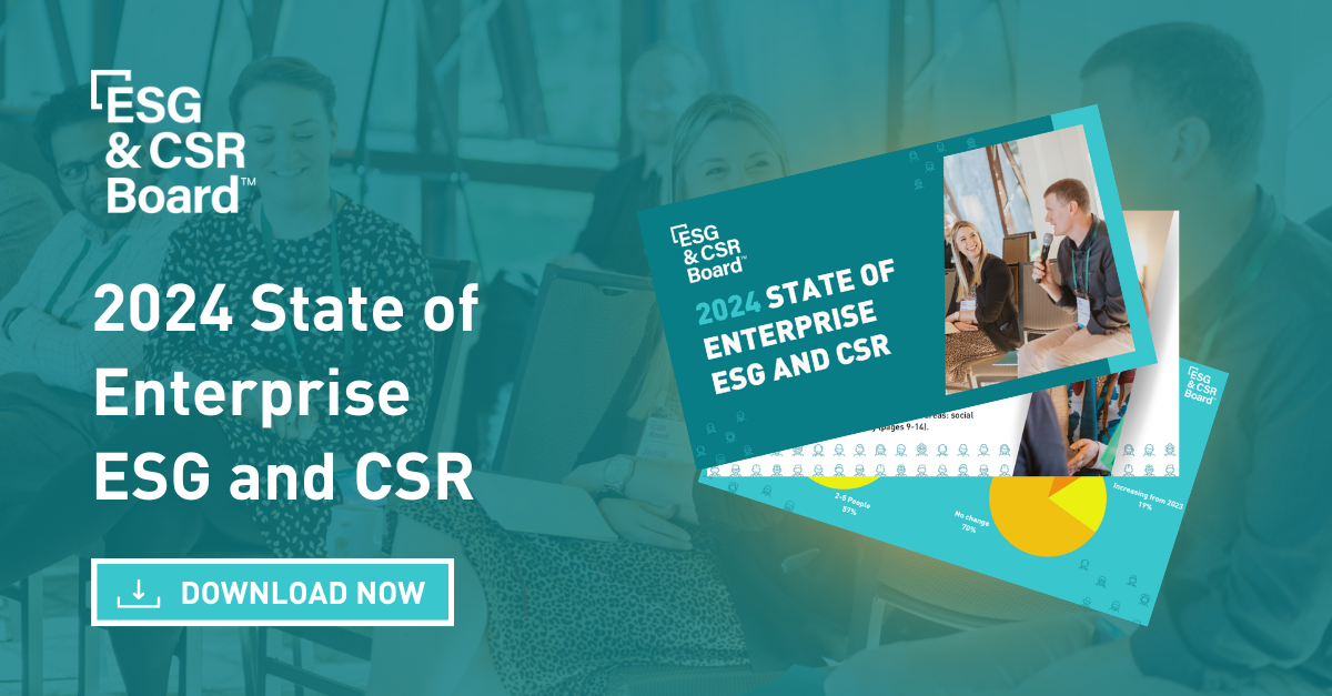 The 2024 State of Enterprise ESG and CSR